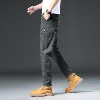 China Daily Washed Mid Waist jogger pants wholesale Solid Color Urban Fashion Custom (HY606) for sale