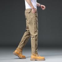 China Daily Washed Mid Waist jogger pants wholesale Solid Color Urban Fashion Custom (HY606) for sale