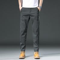 China Daily Washed Mid Waist jogger pants wholesale Solid Color Urban Fashion Custom (HY606) for sale