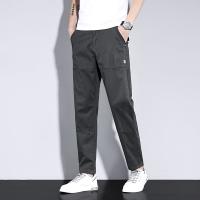 China #2911 Daily Washed Mid Waist jogger pants wholesale Breathable Solid Color Custom (HY606) for sale