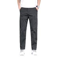 China #2911 Daily Washed Mid Waist jogger pants wholesale Breathable Solid Color Custom (HY606) for sale