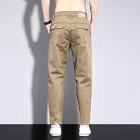 China #2911 Daily Washed Mid Waist jogger pants wholesale Breathable Solid Color Custom (HY606) for sale