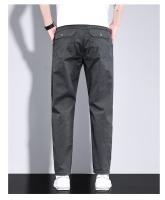 China #2911 Daily Washed Mid Waist jogger pants wholesale Breathable Solid Color Custom (HY606) for sale