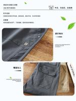 China #2911 Daily Washed Mid Waist jogger pants wholesale Breathable Solid Color Custom (HY606) for sale