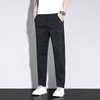 China #2854 Daily Washed Mid Waist mens pants wholesale Navy Khaki Breathable Custom (HY604) for sale