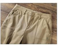 China Daily Washed Mid Waist wide leg track pants Solid Color Urban Fashion Custom (HY608) for sale