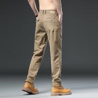 China Army Green Khaki Regular Daily Washed Mid Waist jogger pants wholesale Solid Color Urban Fashion Custom (HY608) for sale