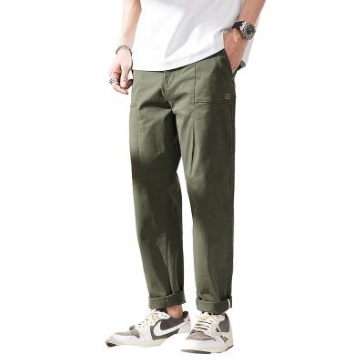 China #4407 Daily Washed Mid Waist jogger pants wholesale Urban Fashion Slight Stretch Custom (HY608) for sale
