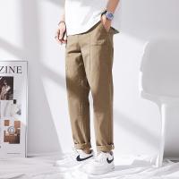 China #4407 Daily Washed Mid Waist jogger pants wholesale Urban Fashion Slight Stretch Custom (HY608) for sale