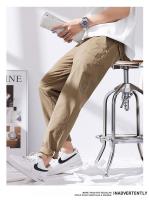 China #4407 Daily Washed Mid Waist jogger pants wholesale Urban Fashion Slight Stretch Custom (HY608) for sale