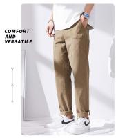 China #4407 Daily Washed Mid Waist jogger pants wholesale Urban Fashion Slight Stretch Custom (HY608) for sale