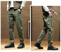 China Regular Daily Washed Mid Waist wide leg track pants Urban Fashion Slight Stretch Custom (HY608) for sale