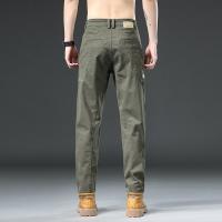 China Army Green Dark Grey Daily Washed Mid Waist jogger pants wholesale Solid Color Youth Trend Custom (HY602) for sale