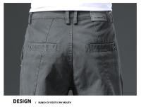 China Army Green Dark Grey Daily Washed Mid Waist jogger pants wholesale Solid Color Youth Trend Custom (HY602) for sale