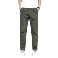 China #2821 Daily Washed Mid Waist wide leg track pants Solid Color Youth Trend Custom (HY602) for sale