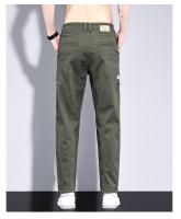 China #2821 Daily Washed Mid Waist wide leg track pants Solid Color Youth Trend Custom (HY602) for sale