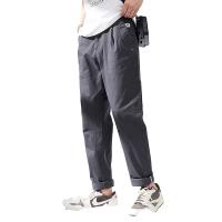 China #3968 Daily Washed Mid Waist jogger pants wholesale Youth Trend Slight Stretch Custom (HY602) for sale