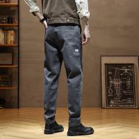 China #8422 Daily Washed Mid Waist jogger pants wholesale Solid Color Youth Trend Custom (HY602) for sale