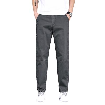 China #2777 Daily Washed Mid Waist jogger pants wholesale Breathable Solid Color Custom (HY601) for sale