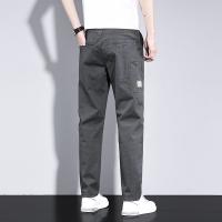 China #2777 Daily Washed Mid Waist jogger pants wholesale Breathable Solid Color Custom (HY601) for sale