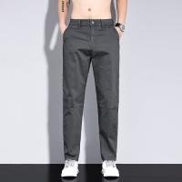 China #2777 Daily Washed Mid Waist jogger pants wholesale Breathable Solid Color Custom (HY601) for sale