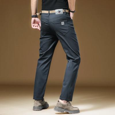 China Washed Mid Waist Breathable mens pants wholesale Solid Color Youth Trend Custom (P3101) for sale