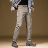 China Washed Mid Waist Breathable mens pants wholesale Solid Color Youth Trend Custom (P3101) for sale