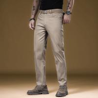 China Washed Mid Waist Breathable mens pants wholesale Solid Color Youth Trend Custom (P3101) for sale