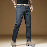 China Washed Mid Waist Breathable mens pants wholesale Solid Color Youth Trend Custom (P3101) for sale