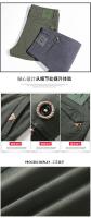 China Grey Army Green Daily Washed Mid Waist mens pants wholesale Solid Color Urban Fashion Custom (P408) for sale
