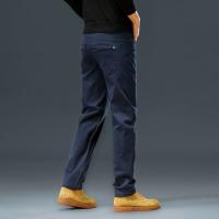 China Straight Pant Washed Mid Waist Solid Color mens pants wholesale Youth Trend Autumn/Winter Custom (P407) for sale