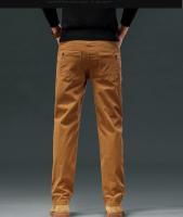 China Straight Pant Washed Mid Waist Solid Color mens pants wholesale Youth Trend Autumn/Winter Custom (P407) for sale