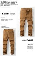 China Black Basic Washed cargo pants wholesale price Mid Waist Breathable Custom (P401) for sale