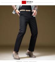 China Black Basic Washed cargo pants wholesale price Mid Waist Breathable Custom (P401) for sale