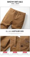 China Black Basic Washed cargo pants wholesale price Mid Waist Breathable Custom (P401) for sale