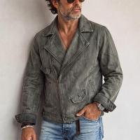 China Zipper Daily Army Green Fabric Hem french workwear jacket wholesale Cotton 100% Long Sleeve Custom (JK733) for sale