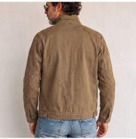 China Fabric Hem Daily Fabric Hem Cotton 100% french workwear jacket wholesale Long Sleeve Multi Pocket Custom (CK730) for sale