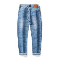 China Washed Washed Mid Waist Regular Fit wholesale skinny jeans mens Urban Fashion Slight Stretch Custom (P472) for sale