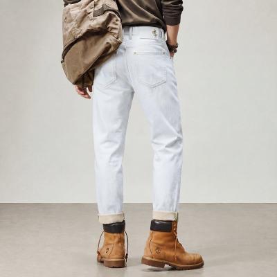 China Washed Mid Waist Cotton 35% wholesale skinny jeans mens Regular Fit Urban Fashion Custom (P470) for sale