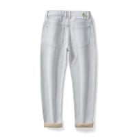 China Washed Mid Waist Cotton 35% wholesale skinny jeans mens Regular Fit Urban Fashion Custom (P470) for sale