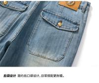 China Mid Waist Regular Fit Urban Fashion wholesale skinny jeans mens Slight Stretch Vintage Washed Custom (P468) for sale