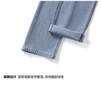 China Regular Mid Waist Regular Fit Urban Fashion wholesale skinny jeans mens Slight Stretch Vintage Washed Custom (P459) for sale