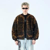 China Army Green Round Neck Ribbed Hem varsity jacket wholesale distributor Cotton 100% Long Sleeve Custom (YY-632) for sale