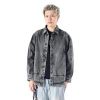 China Fabric Hem Cotton 100% Long Sleeve french workwear jacket wholesale Lapel Collar Casual Style Custom (YY-J11-2559) for sale