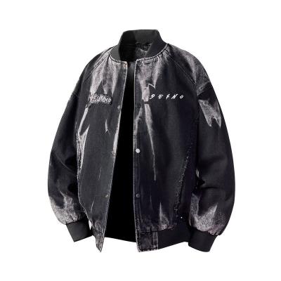 China Black Black Ribbed Hem Long Sleeve varsity jacket wholesale distributor Casual Style Office/Commute Custom (YY-25929) for sale