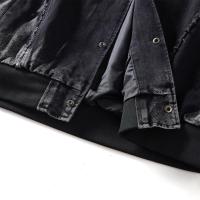 China Black Black Ribbed Hem Long Sleeve varsity jacket wholesale distributor Casual Style Office/Commute Custom (YY-25929) for sale