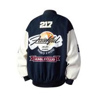 China Ribbed Hem Ribbed Hem Cotton 100% Long Sleeve varsity jacket wholesale distributor Urban Fashion Office/Commute Custom (YY-6207) for sale