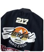 China Ribbed Hem Ribbed Hem Cotton 100% Long Sleeve varsity jacket wholesale distributor Urban Fashion Office/Commute Custom (YY-6207) for sale