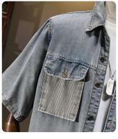 China Solid Color Summer 2026 Non Stretch mens wholesale dress shirts Lapel Collar Short Sleeve Custom (CS030) for sale
