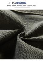 China Washed Casual Beading wide leg track pants Army Green Cotton 100% Custom (KU2510) for sale